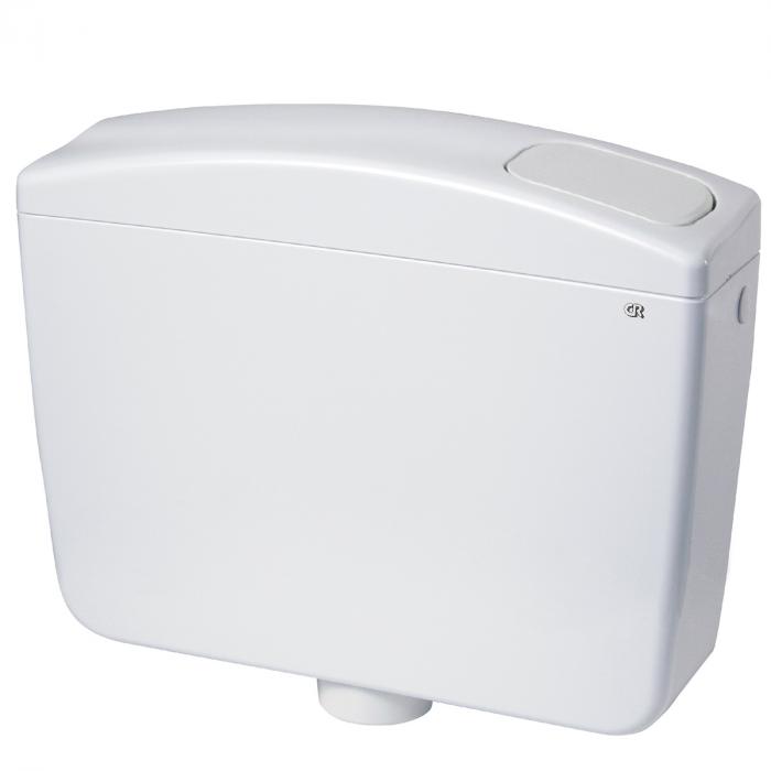 Keskeny WC tartály - 8L, start/stop, fehér - Kertészeti-borászati és lakásfelszerelési kellékek